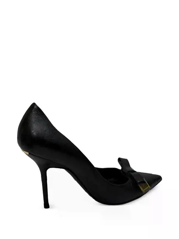 Burberry Bow-accent Pointed-toe Pumps