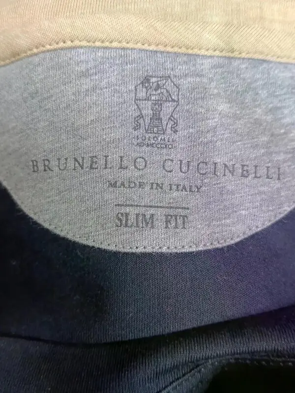 Brunello Cucinelli Slim-fit Crew-neck T-shirt - Blue