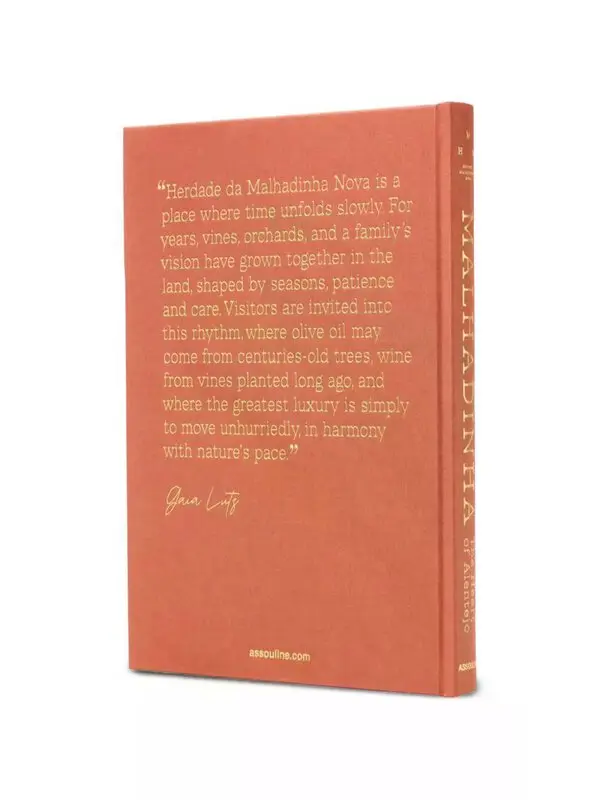 Assouline Malhadinha: The Soul Of Alentejo Gaia Lutz Book - Orange