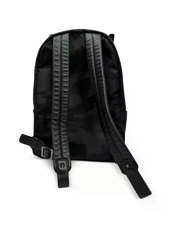 Valentino Garavani Camouflage Jacquard Backpack
