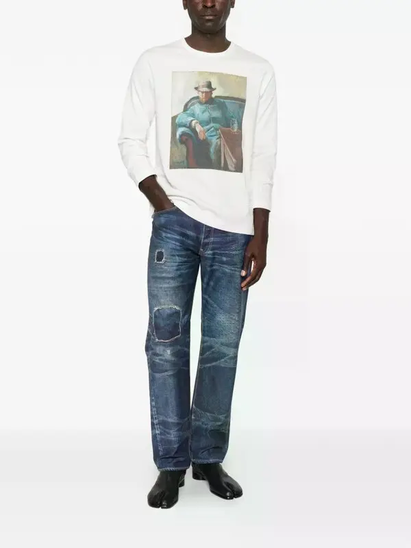 Junya Watanabe Long-sleeves T-shirt - White