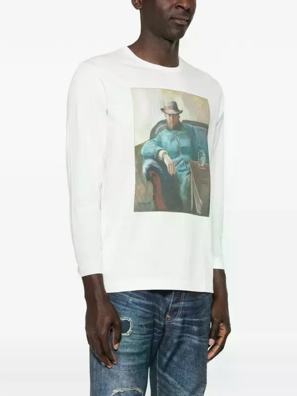 Junya Watanabe Long-sleeves T-shirt - White