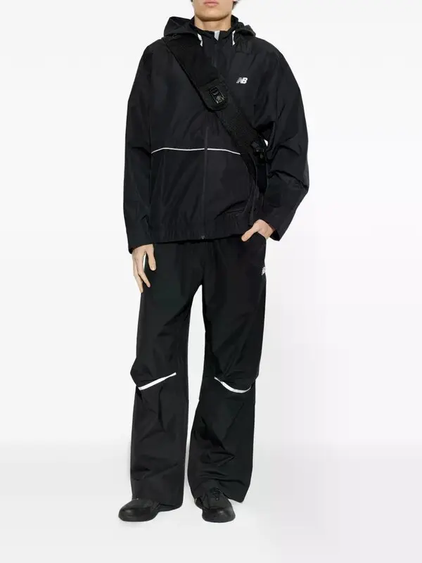 NEW BALANCE Logo-print Hooded Jacket