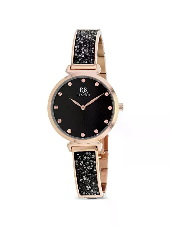 ROBERTO BIANCI Billare Crystal-embellished 34mm Watch - Black