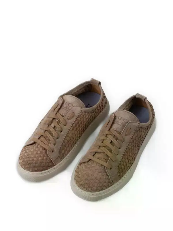 CALCE Interwoven Sneakers - Brown
