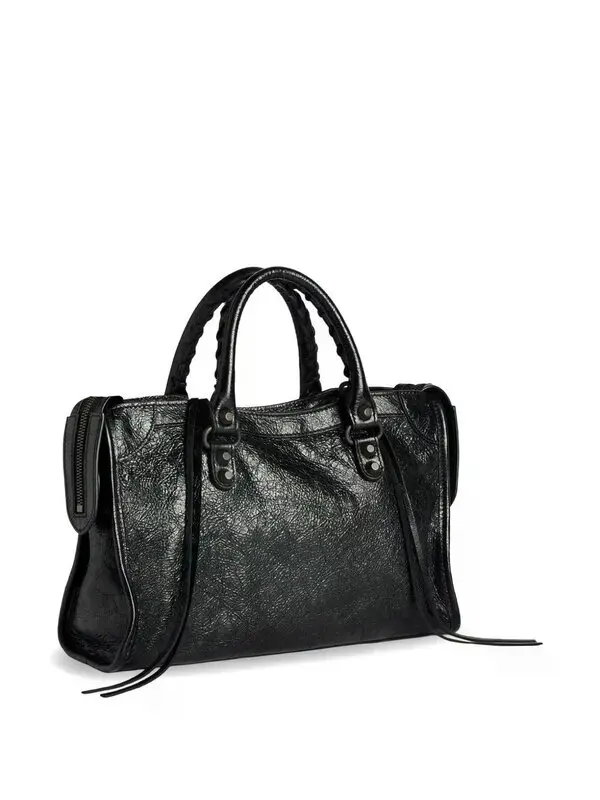 Balenciaga Small Le City Tote Bag - Black