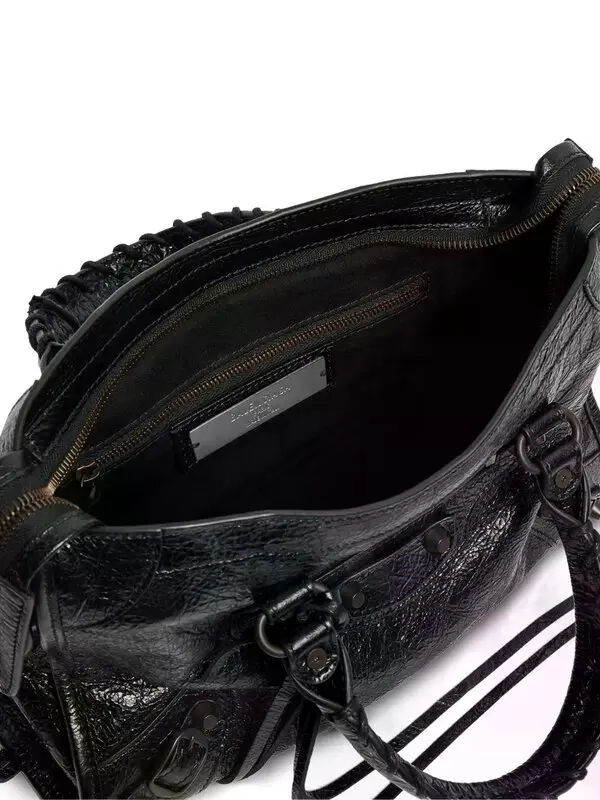 Balenciaga Small Le City Tote Bag - Black