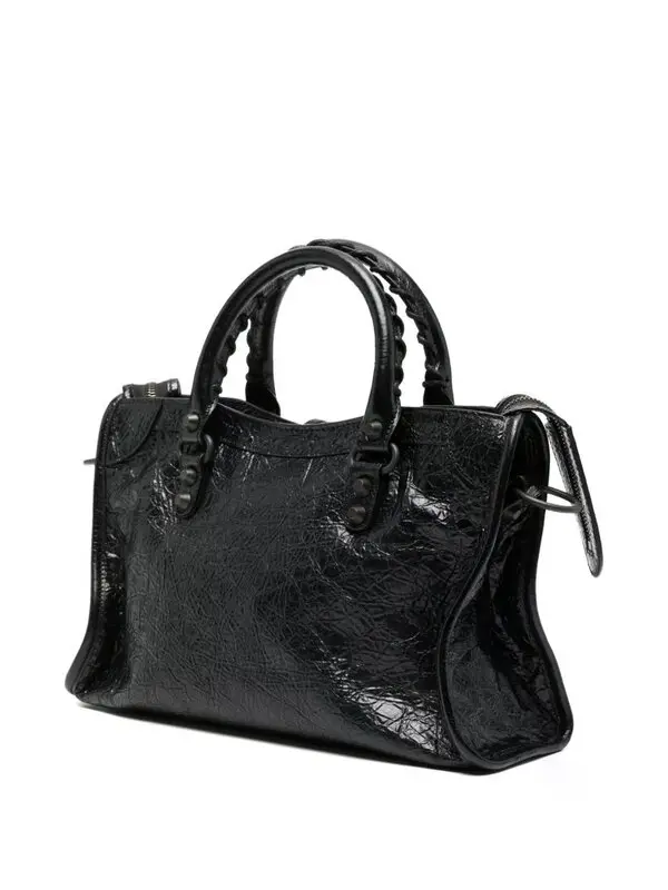 Balenciaga Small Le City Tote Bag - Black