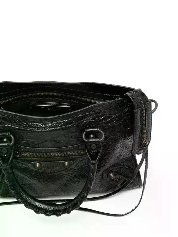 Balenciaga Small Le City Tote Bag - Black