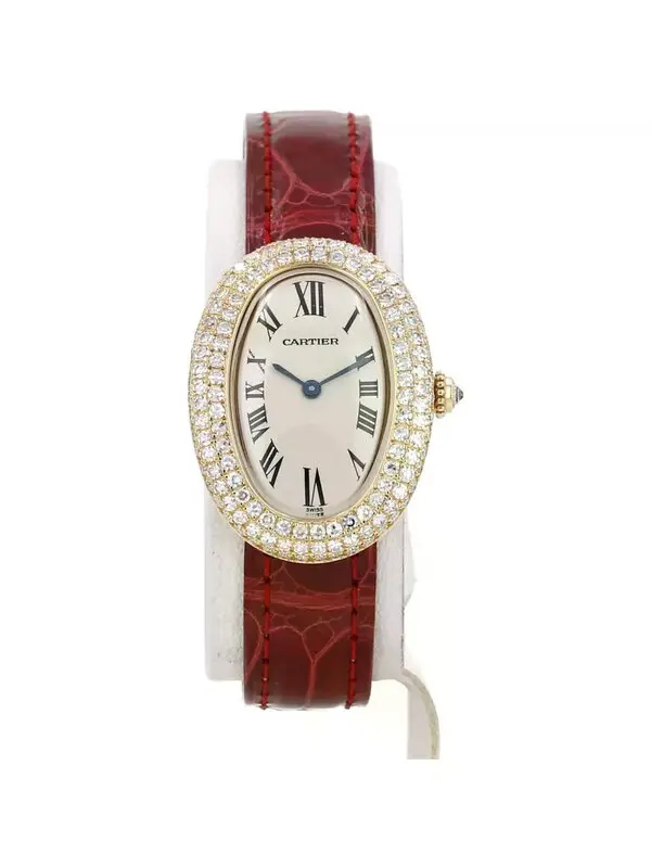 CARTIER 1990s Baignoire 31mm Watch - Neutrals