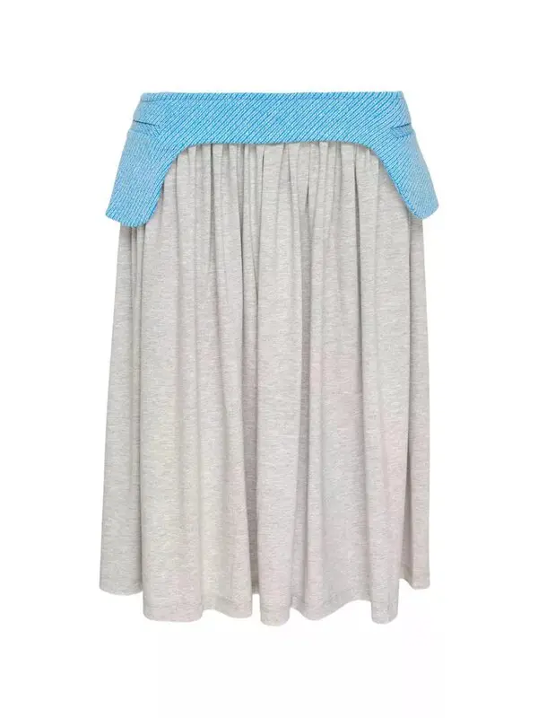 Ashley Williams Pillbox Pleated Skirt