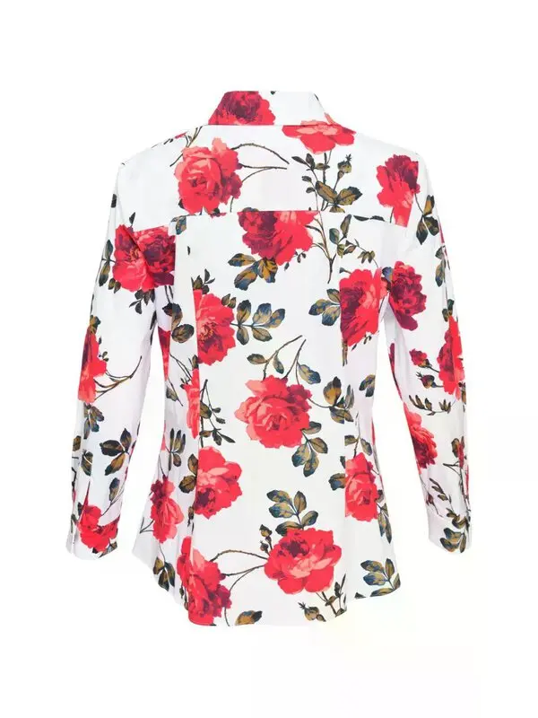 Carolina Herrera Floral-print Button-down Shirt