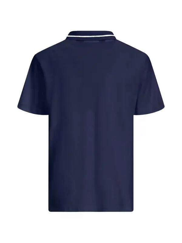 Just Cavalli Logo-print Tipped Polo Shirt