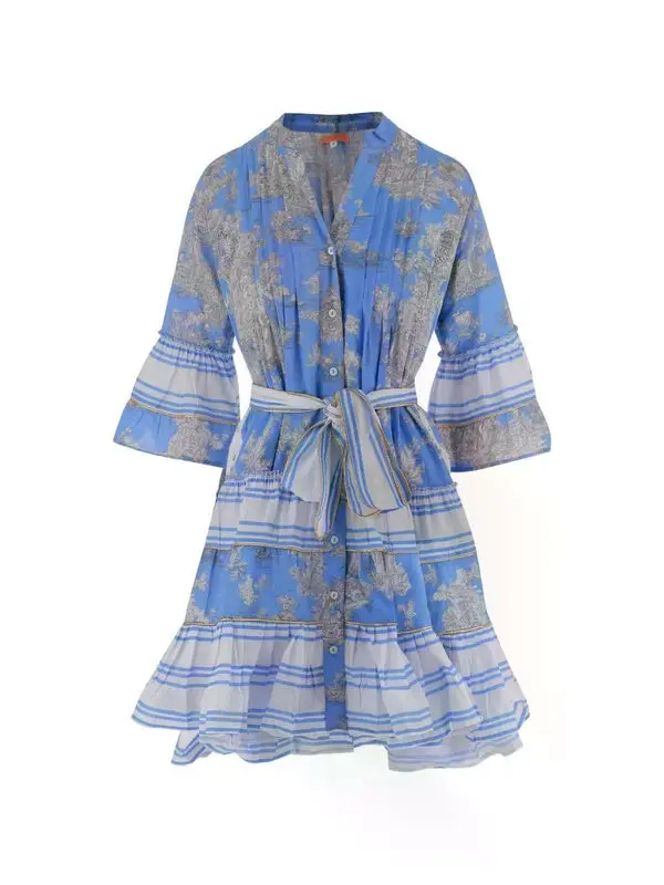 PEP'S Floral-print Ruffled Dress