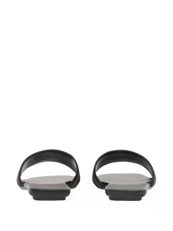 Armani Exchange Logo-print Sandals - Black