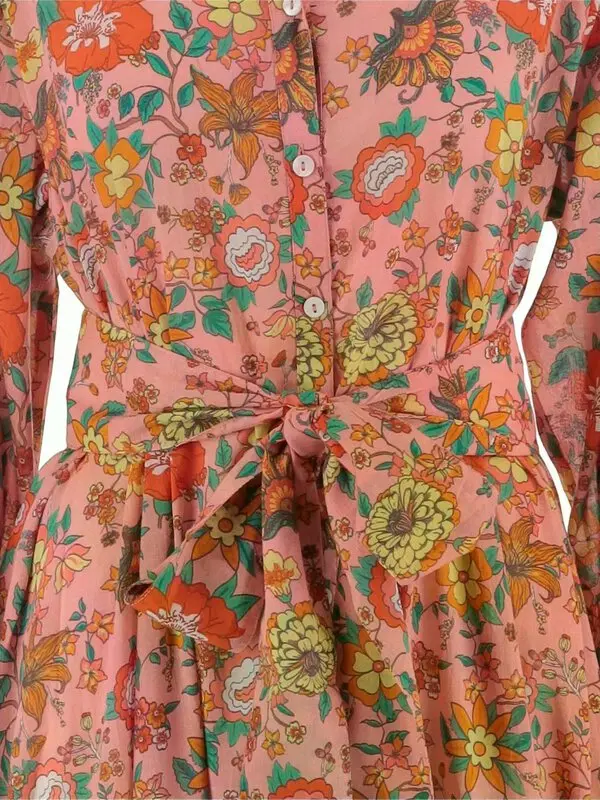 PEP'S Floral-print Ruffled Dress