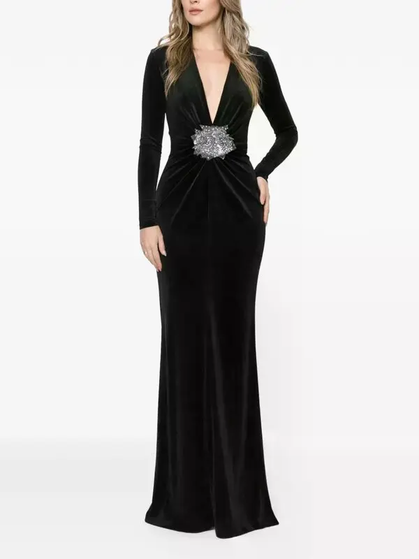 ROSERRY Tifanny Velvet Maxi Dress