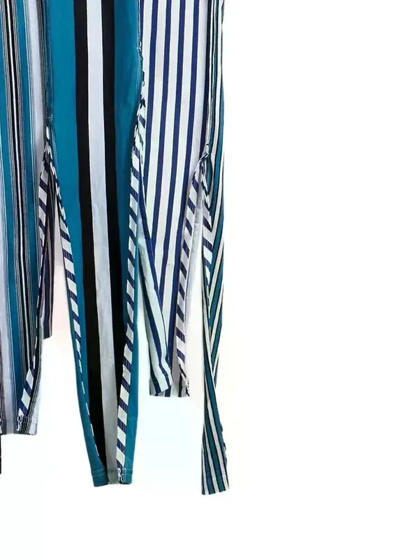 Marni Fringe-detail Striped T-shirt