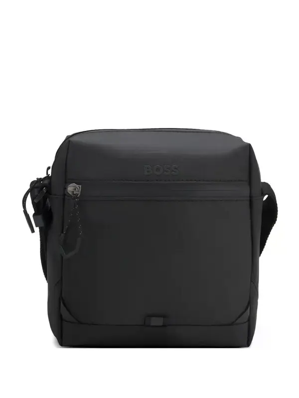 BOSS Belt Bag With Reflective Details - Black