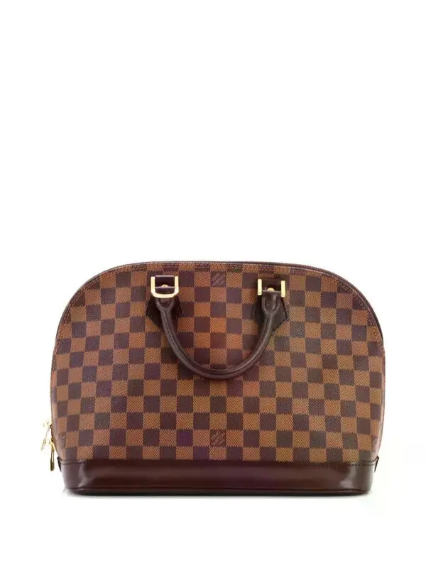 LOUIS VUITTON Vintage Alma Handbag Damier Pm Satchel