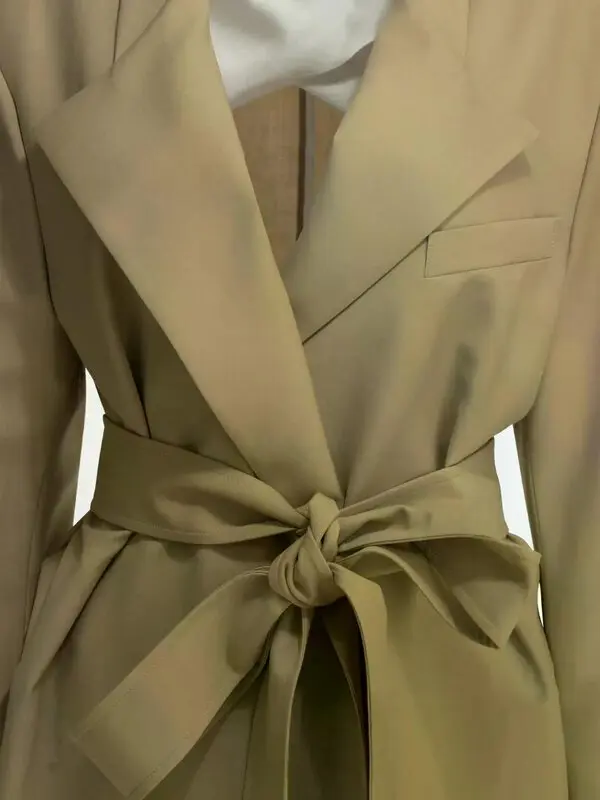 SA SU PHI Belted Wool Coat