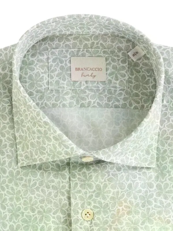 BRANCACCIO Floral-print Long-sleeve Shirt