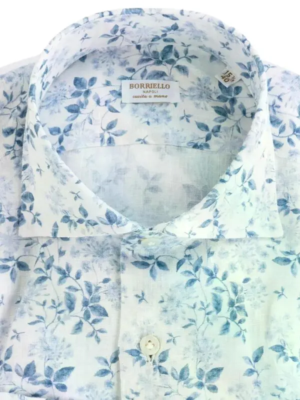 BORRIELLO NAPOLI Marechiaro Floral-print Shirt