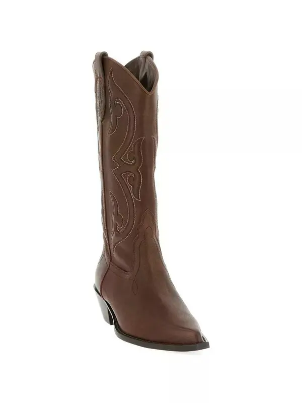SONORA 35mm Yuma Cowboy Boots - Brown