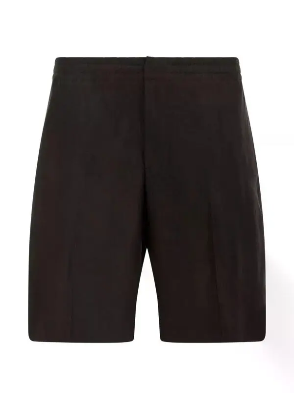 Zegna Pleated Elasticated-waist Tailored Shorts