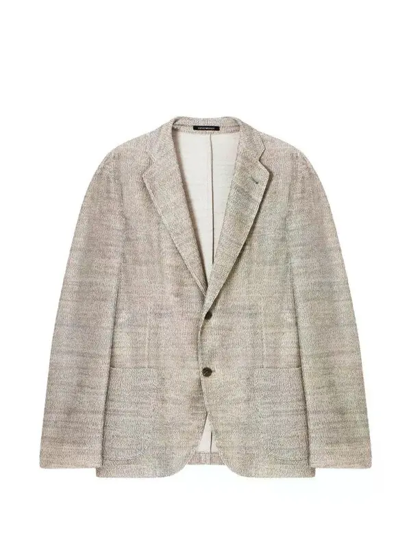 Emporio Armani Notched-lapel Blazer