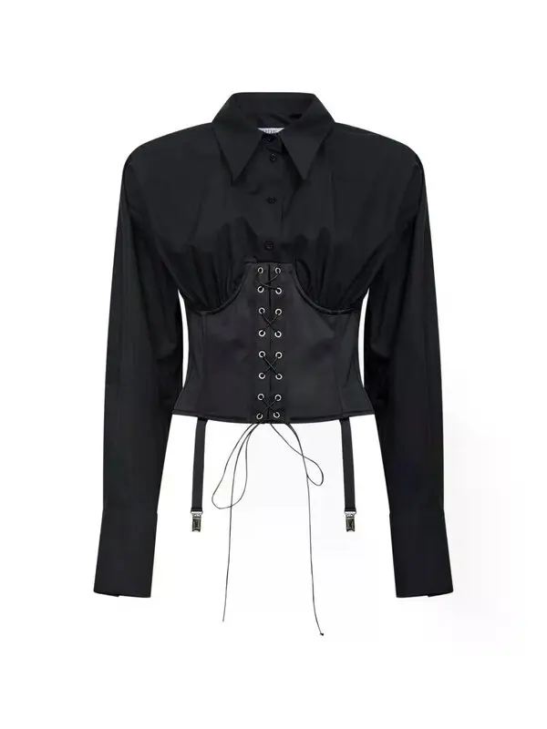 Giuseppe Di Morabito Corset-style Lace-up Shirt