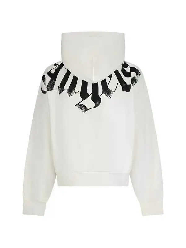 Palm Angels Logo-print Zip-up Hoodie