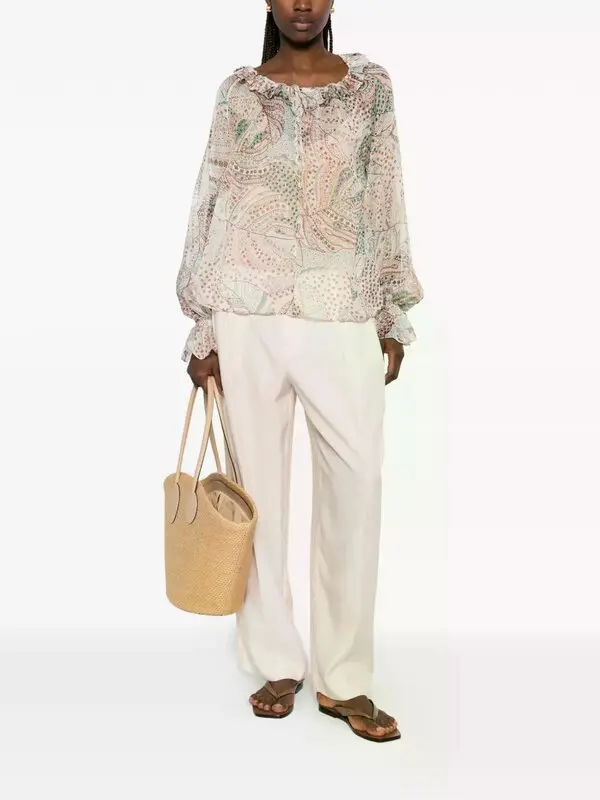 Raquel Diniz Printed Blouse