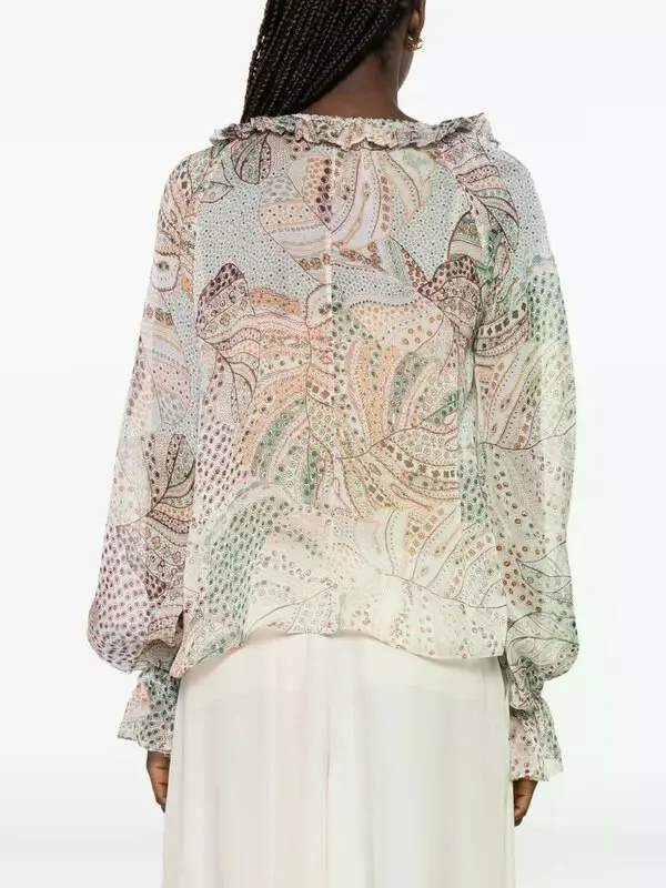 Raquel Diniz Printed Blouse