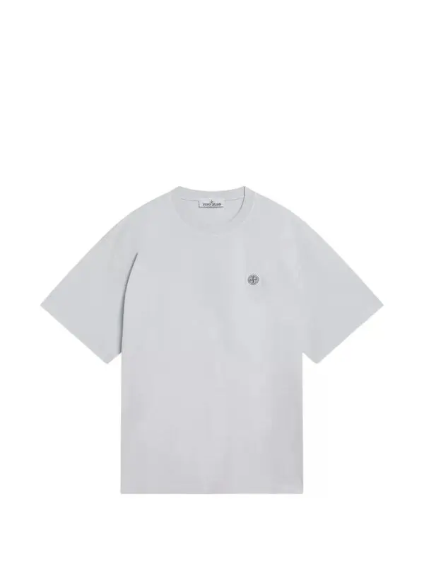 Stone Island Logo-patch T-shirt - Blue