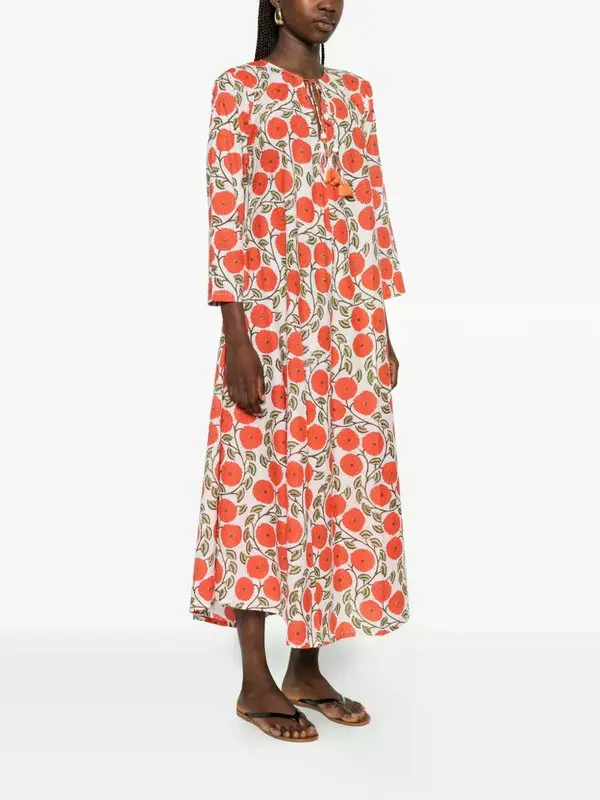 ELLEBLEU Soleil Floral Maxi Dress