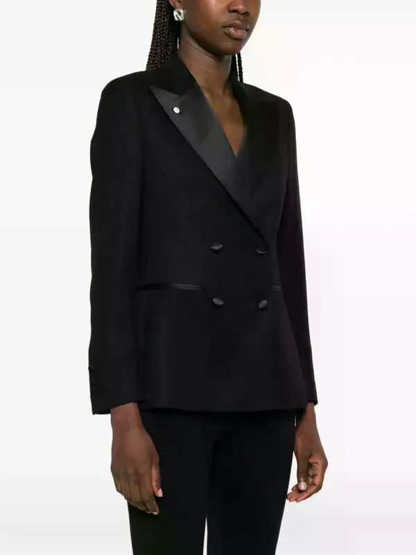LUIGI BIANCHI MANTOVA Double-breasted Blazer