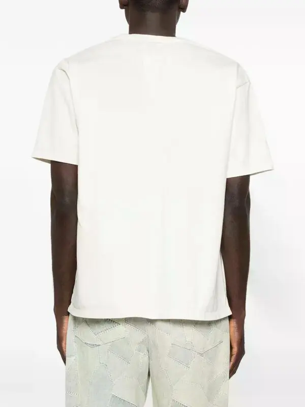 Rhude Crew Neck T-shirts - Neutrals