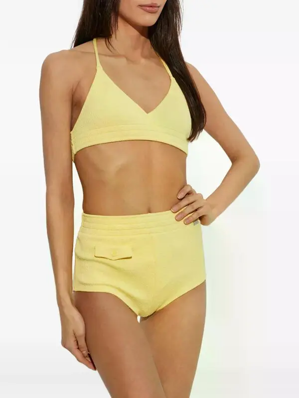 MAISON MARGIELA Textured Halterneck Bikini