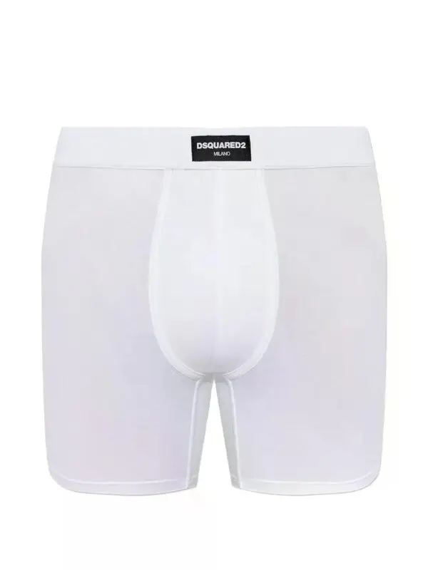 Dsquared2 Logo-patch Boxers - White