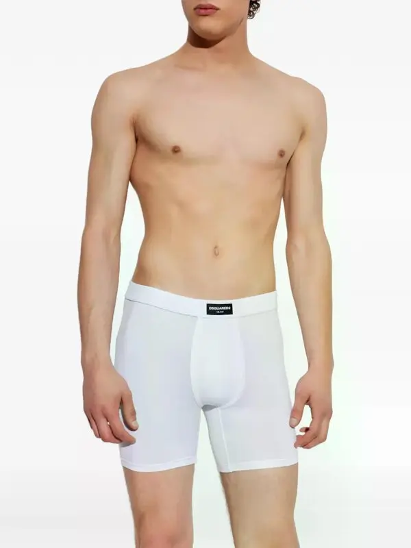 Dsquared2 Logo-patch Boxers - White