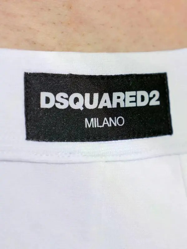 Dsquared2 Logo-patch Boxers - White