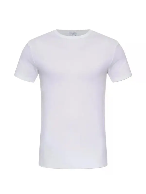 MAISON MARGIELA Logo-patch T-shirt - White
