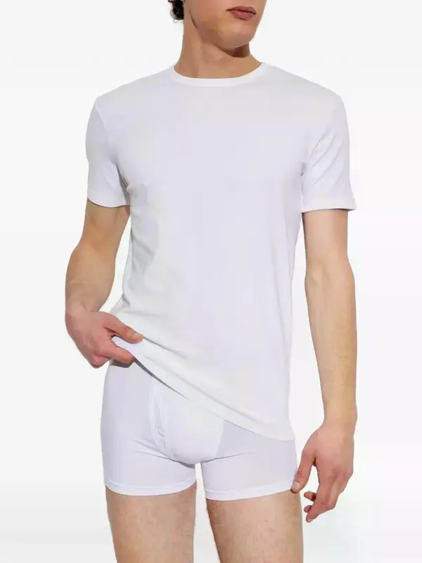 MAISON MARGIELA Logo-patch T-shirt - White