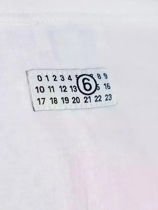 MAISON MARGIELA Logo-patch T-shirt - White