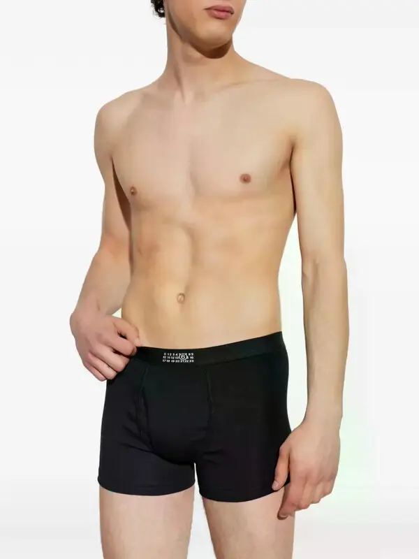 MAISON MARGIELA Logo-patch Boxers