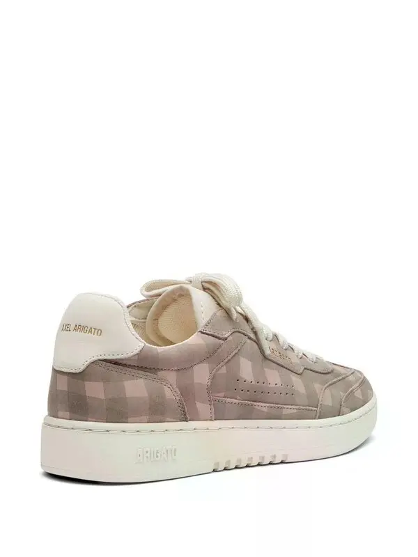 Axel Arigato Dice T-toe Gingham Sneakers - Pink