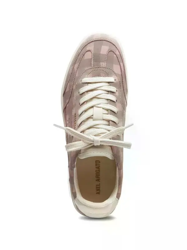 Axel Arigato Dice T-toe Gingham Sneakers - Pink