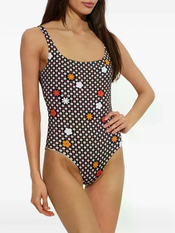 MAISON MARGIELA Floral-print Swimsuit