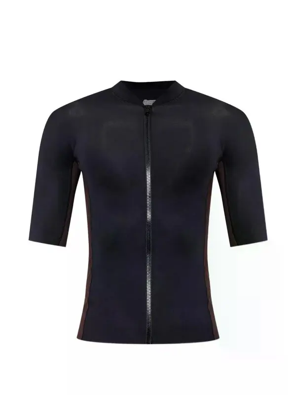 MAISON MARGIELA Zip-up Beach T-shirt